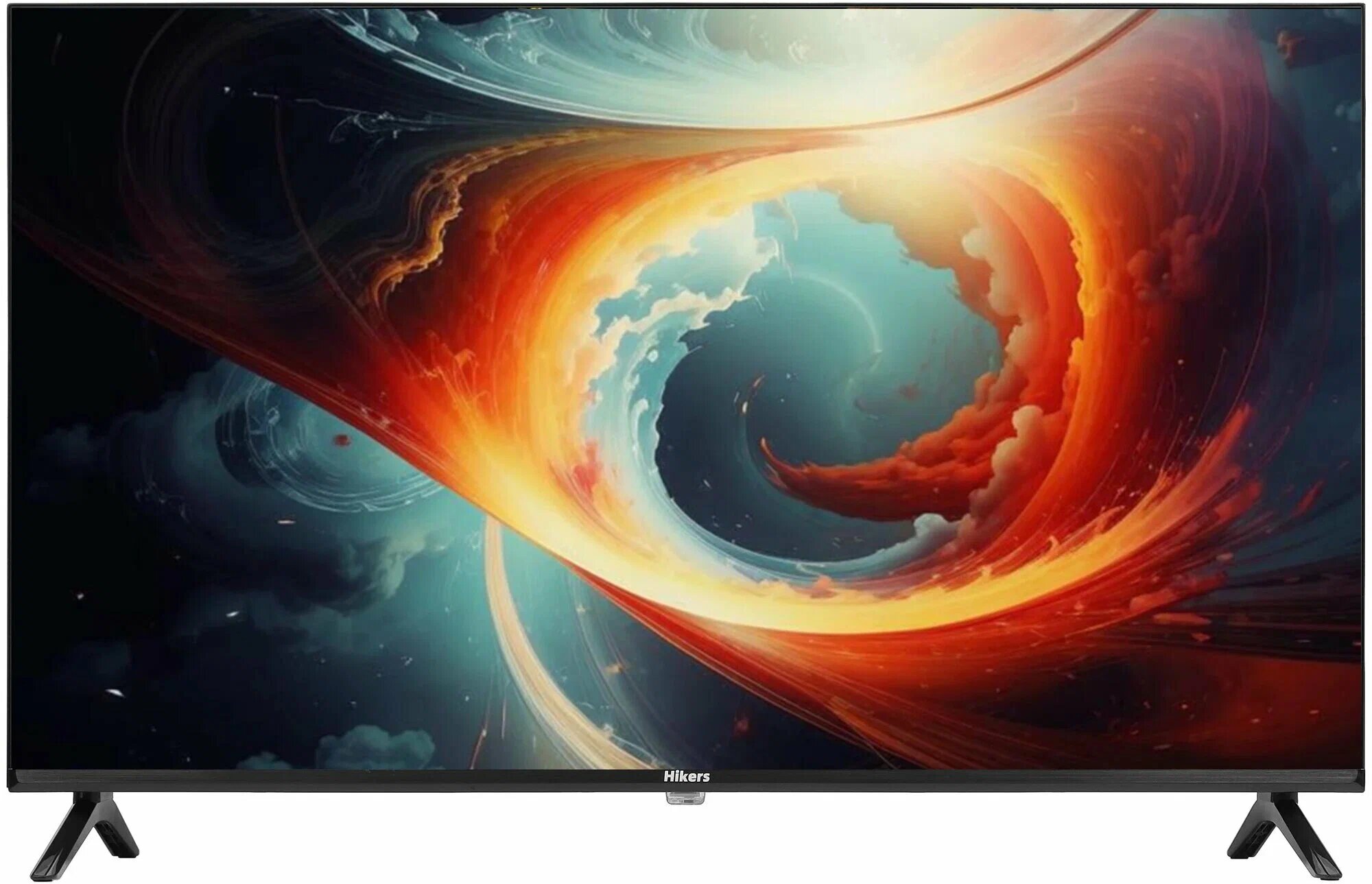 Телевизор Hikers 32HTF01, диагональ 32", 1920х1080, Full HD, Smart TV, черный