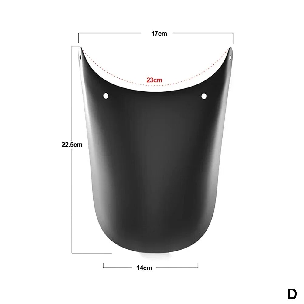 Удлиненное переднее крыло мотоцикла, удлинение заднего и переднего колеса, брызговик для мотоцикла, универсальные аксессуары D