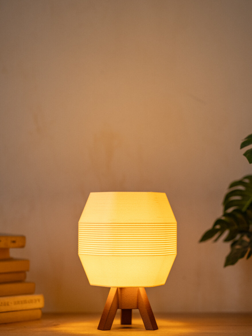 Настольная лампа Bianera Toro Rosewood, Е27, 2700К, 4W, LED, скандинавский дизайн