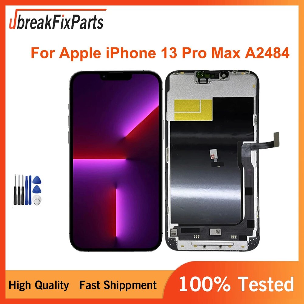6,7 "TFT для iPhone 13 Pro MAX ЖК-дисплей с сенсорным экраном и дигитайзером в сборе для iPhone 13 Pro MAX A2484 Дисплей