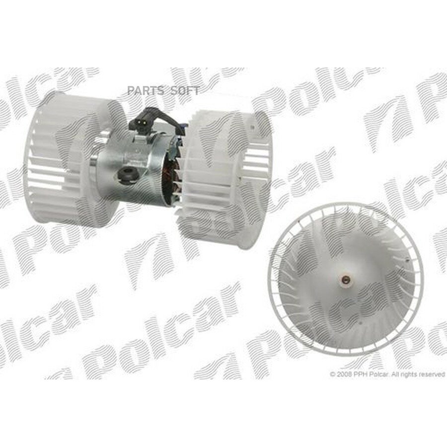 Вентилятор салона BMW E39, X5(E53) /с климатконтр./ от официального дистрибьютора, POLCAR, артикул 2016NU1