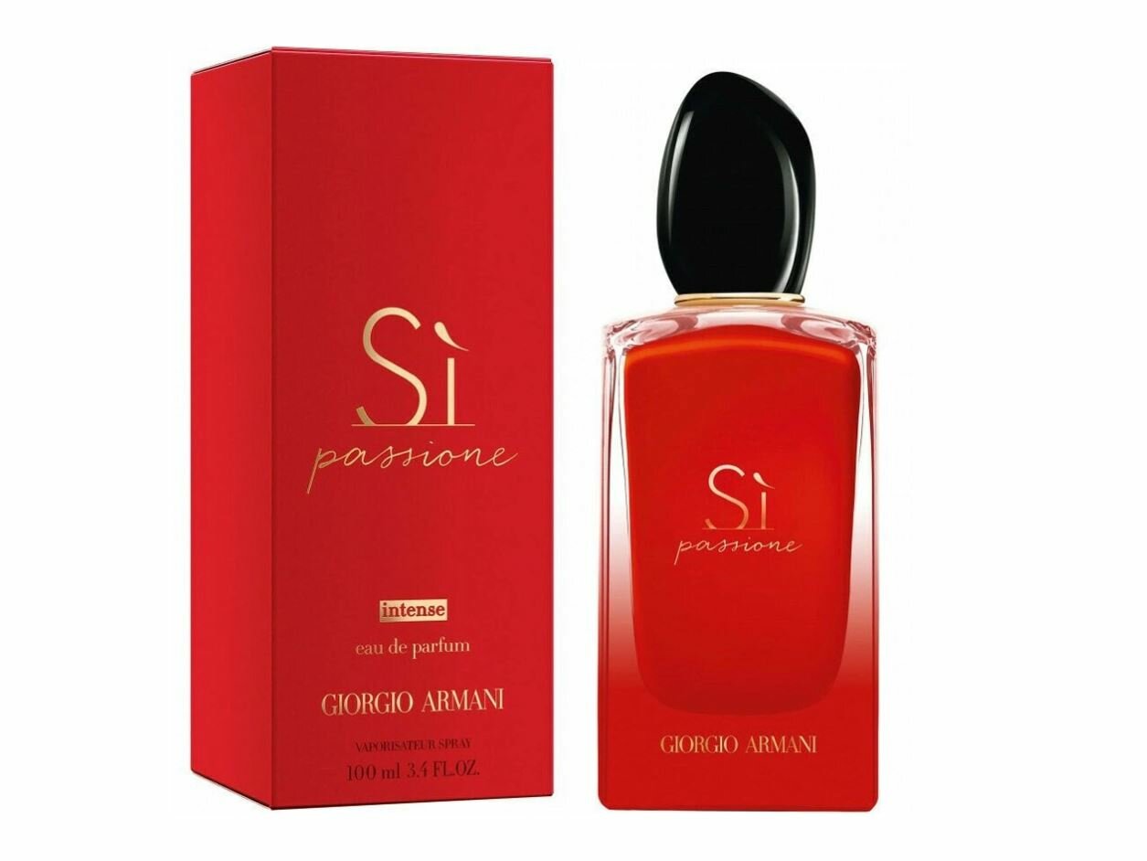 Парфюмерная вода Giorgio Armani Si Passione Intense 100 мл