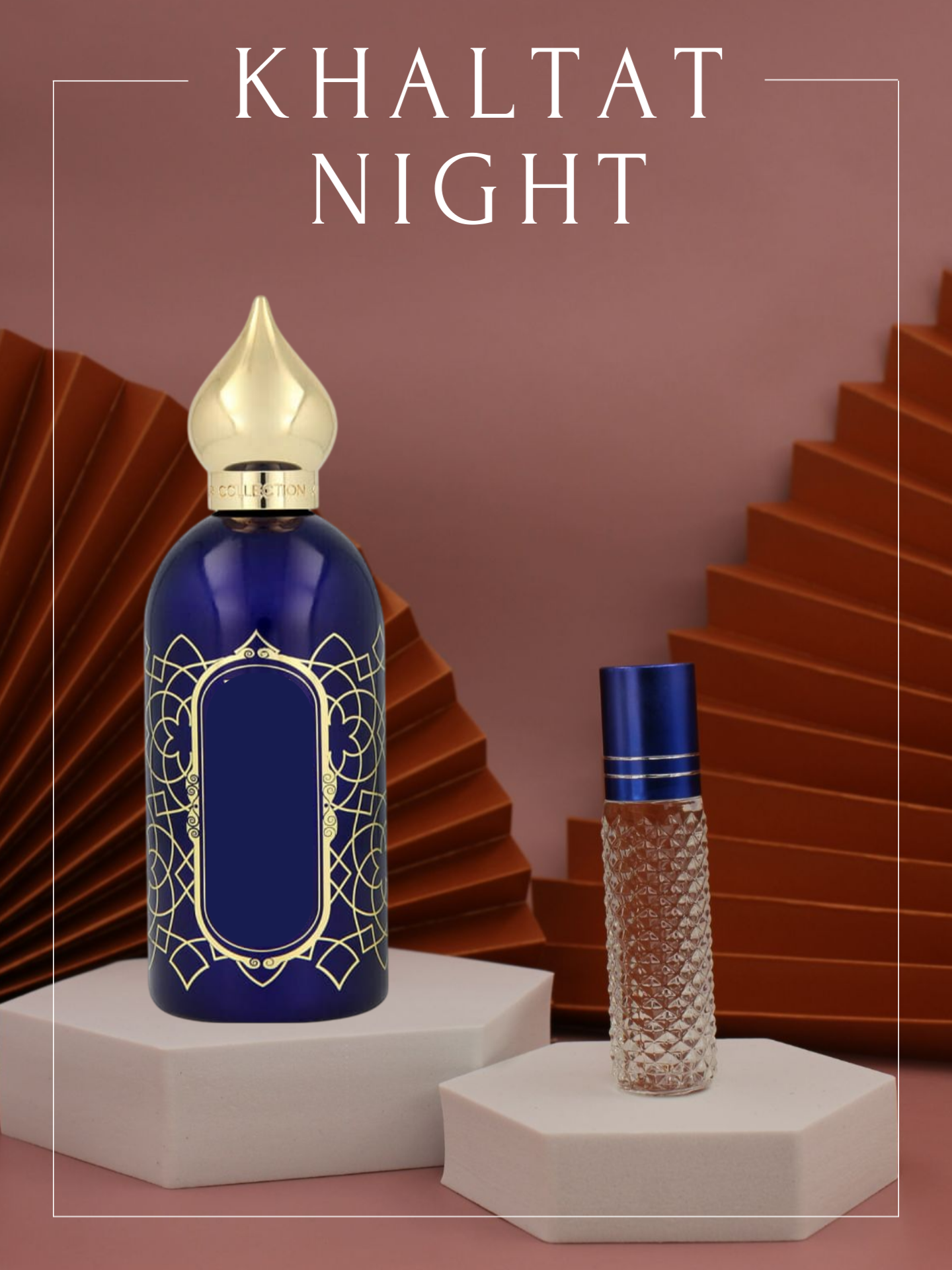 Духи масляные Khaltat Night; Timeless Perfume; Халтат Найт роликовый флакон 8 мл