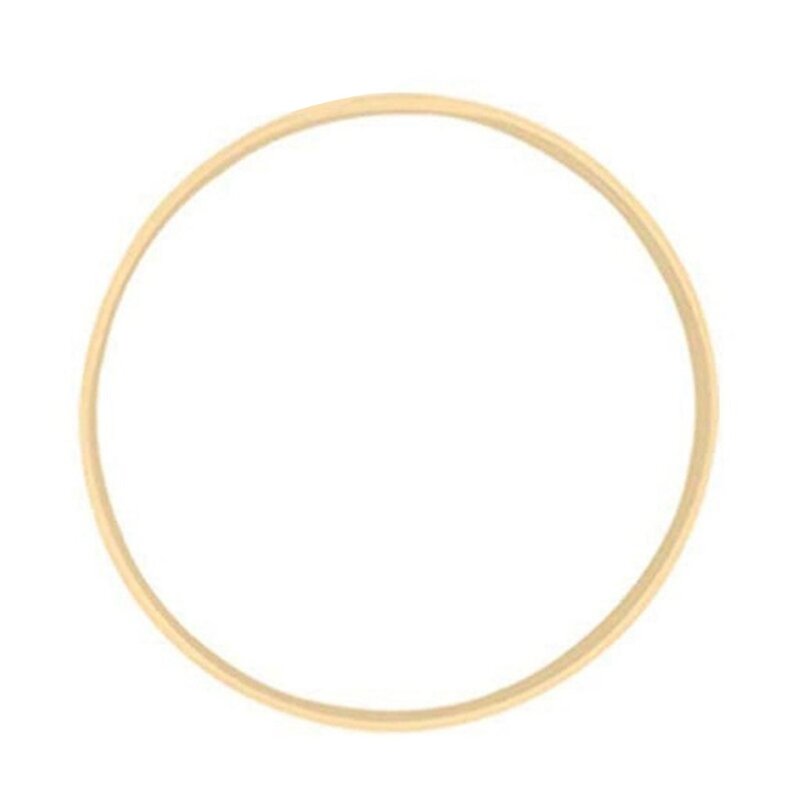 10/15/18/20cm Macrame Bamboo Hoop Craft Dream Catcher Ring Circle for DIY Wedding Wreath Decoration Dreamcatcher Material Accessories