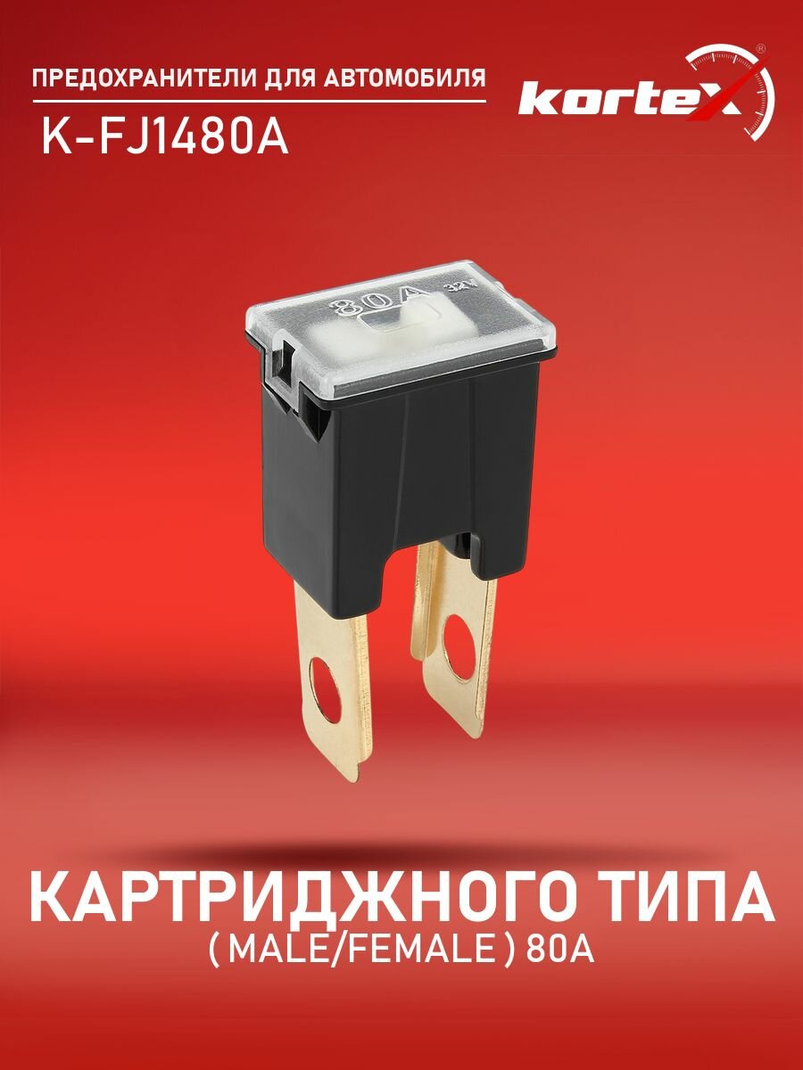 Предохранитель картриджного типа ( male/female ) 80A