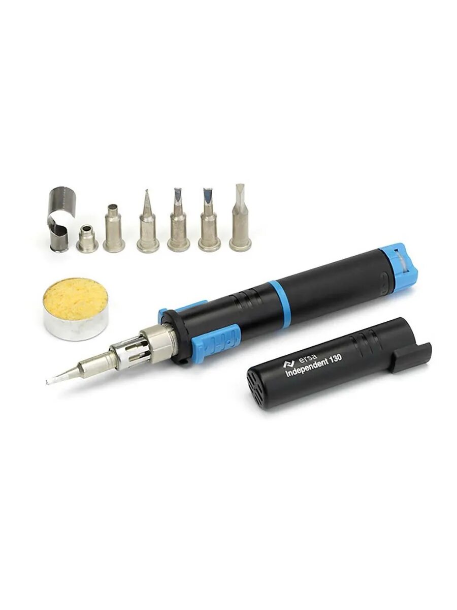 Газовый паяльник в наборе Ersa Independent 130 "Profi Set", работа на бутане, мощность 130 Вт