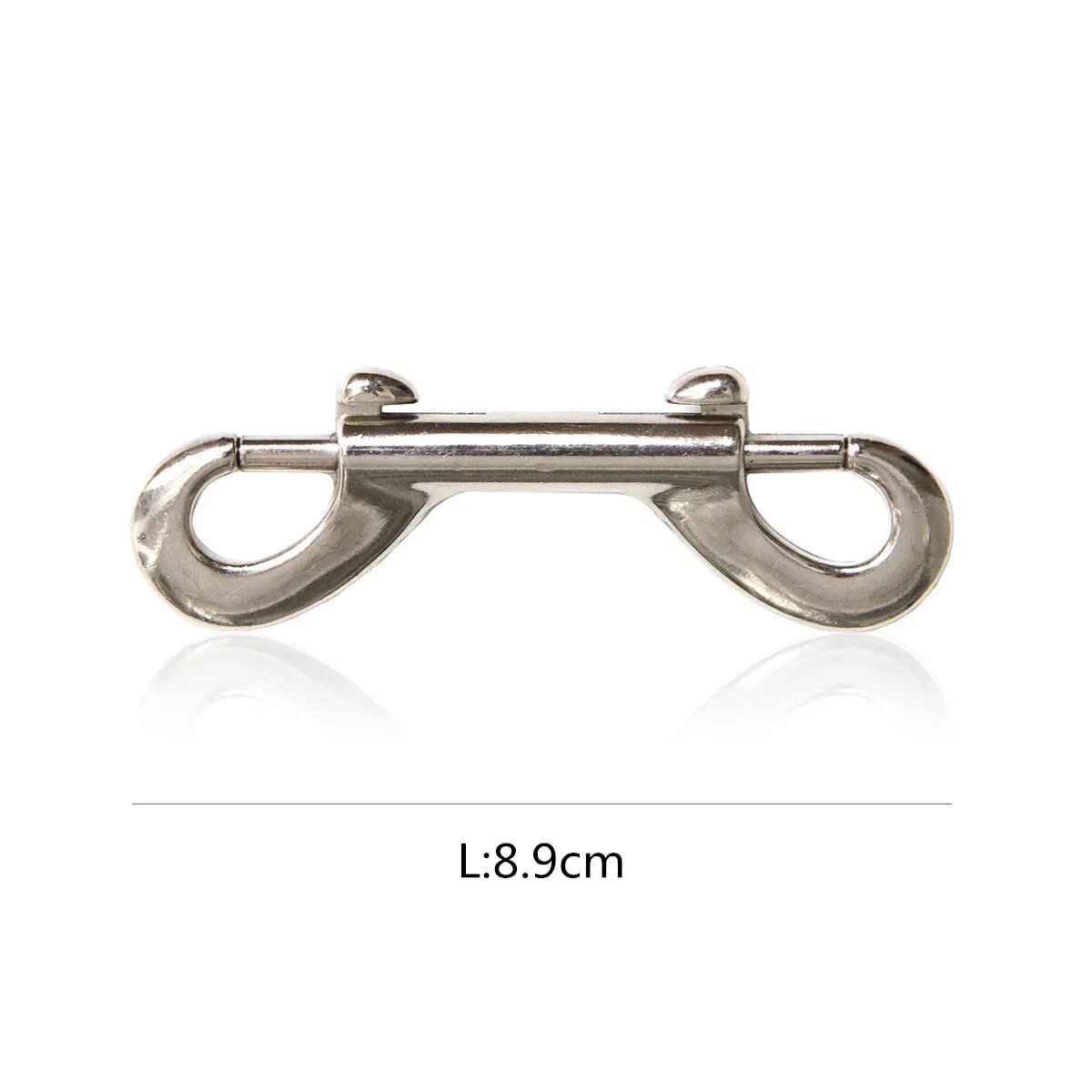 Замок-карабин металлический, Цвет: Keyhole, L:8.9cm