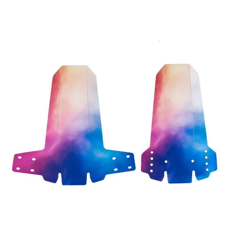 Защитный щиток для горного велосипеда из усиленного пластика, Звездное небо издание