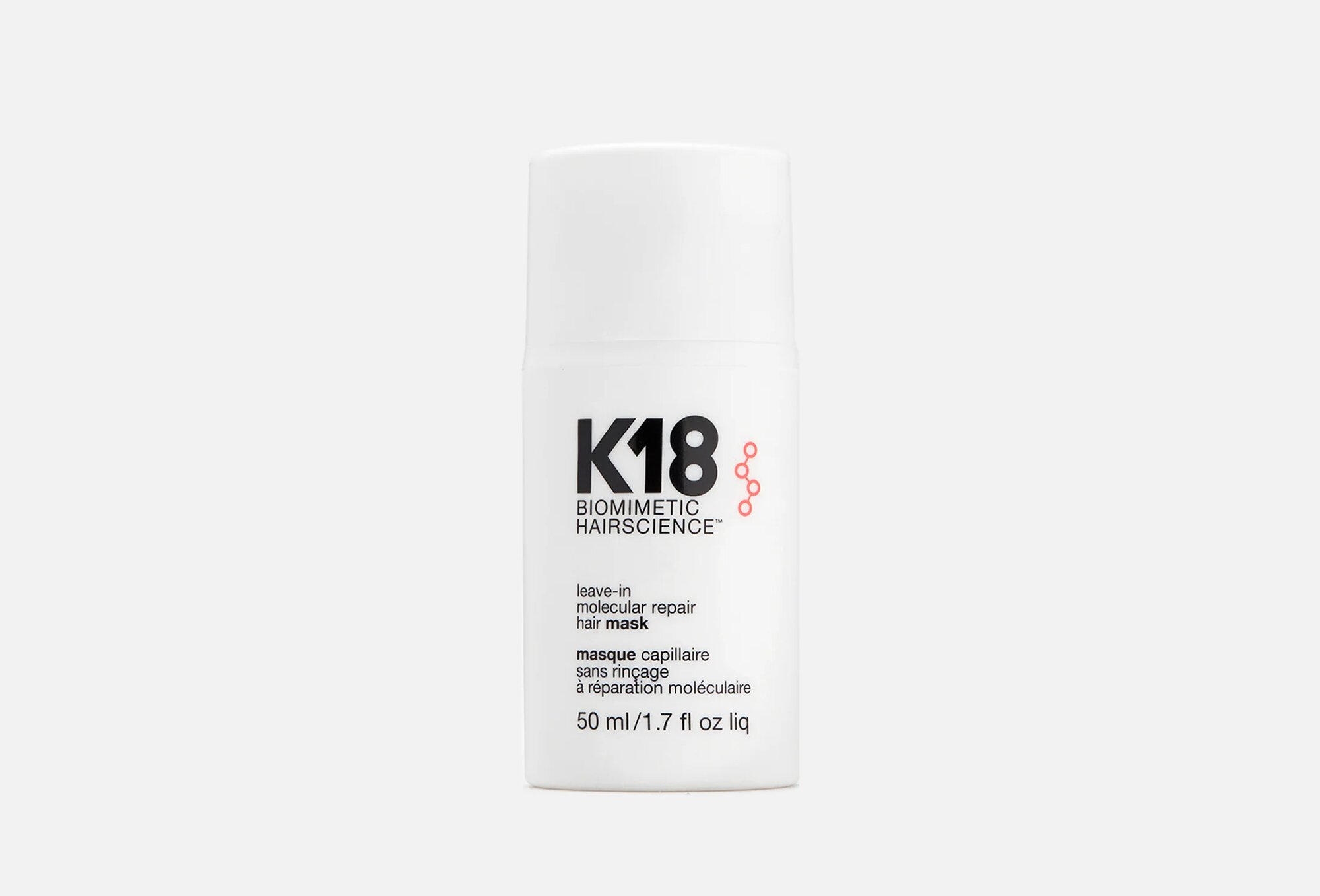 K18 leave-in molecular repair hair mask Несмываемая маска для молекулярного восстановления волос 50 мл