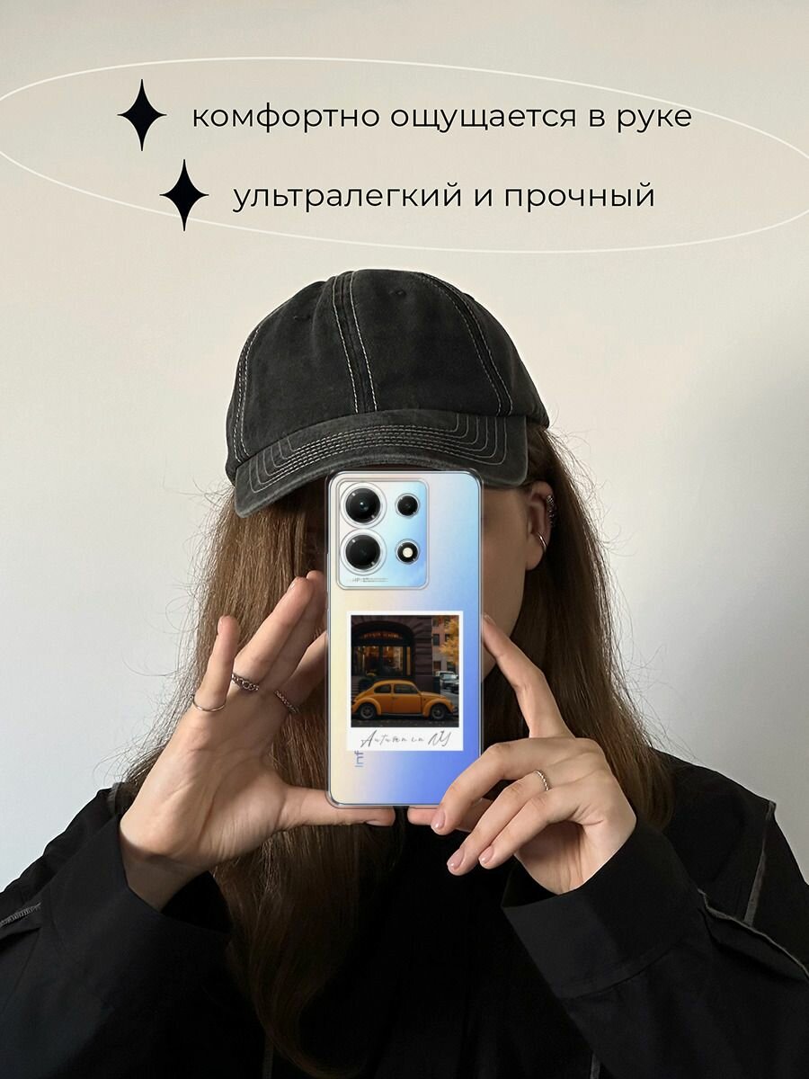 Чехол на Infinix Note 30 4G / Инфиникс Нот 30 4G с принтом Осенний палароид — фото 1