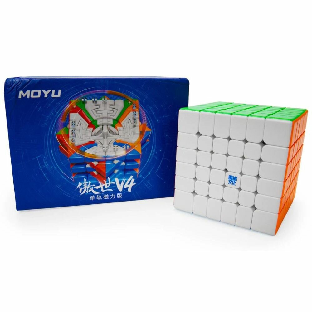 Кубик Рубика магнитный MoYu AoShi 6x6 v4 Magnetic Single-Track