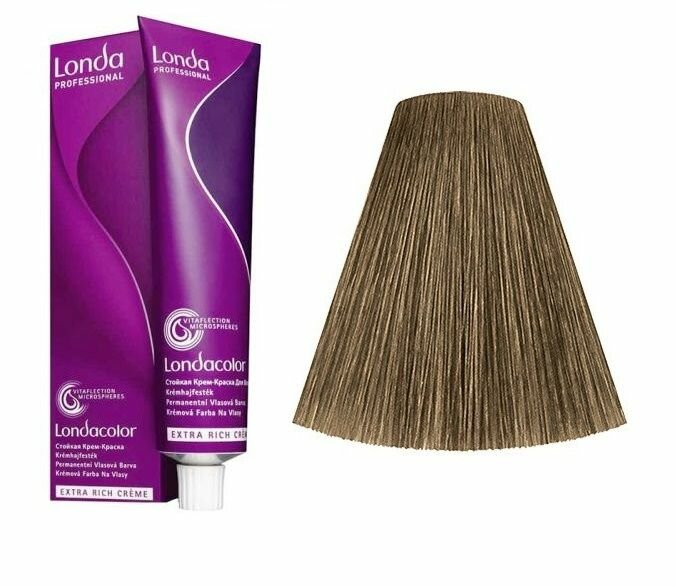 Londa Professional краска для волос стойкая 7/1 блонд пепельный 60 мл /Лонда