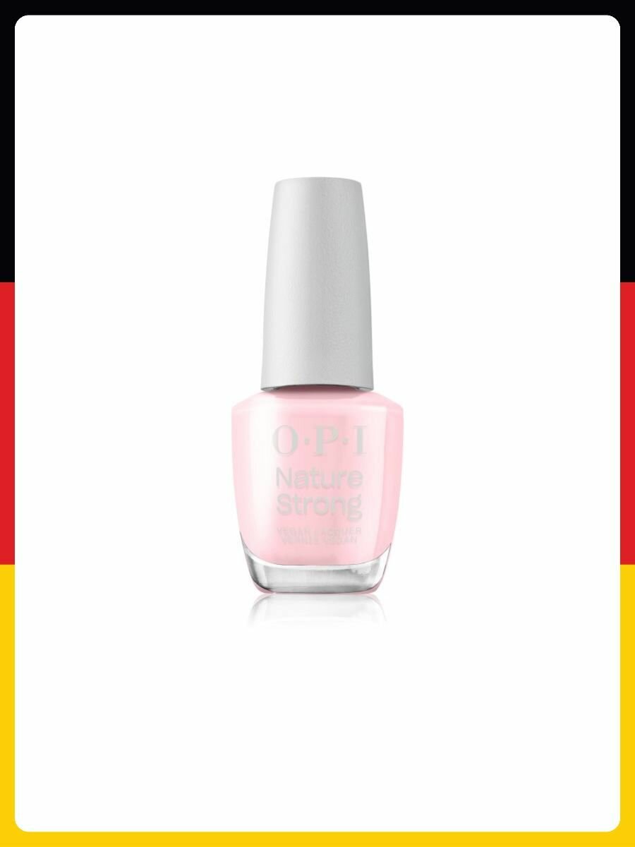 Лак для ногтей OPI Nature Strong Nails&Skin nail polish vegan Blossom Into Awesome, 15 мл