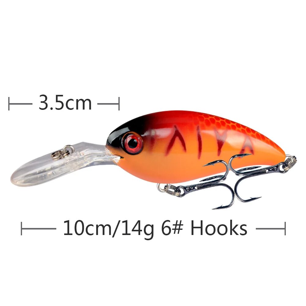 Жесткий воблер Jerkbait Minnow 15г 100мм для ловли рыбы C6
