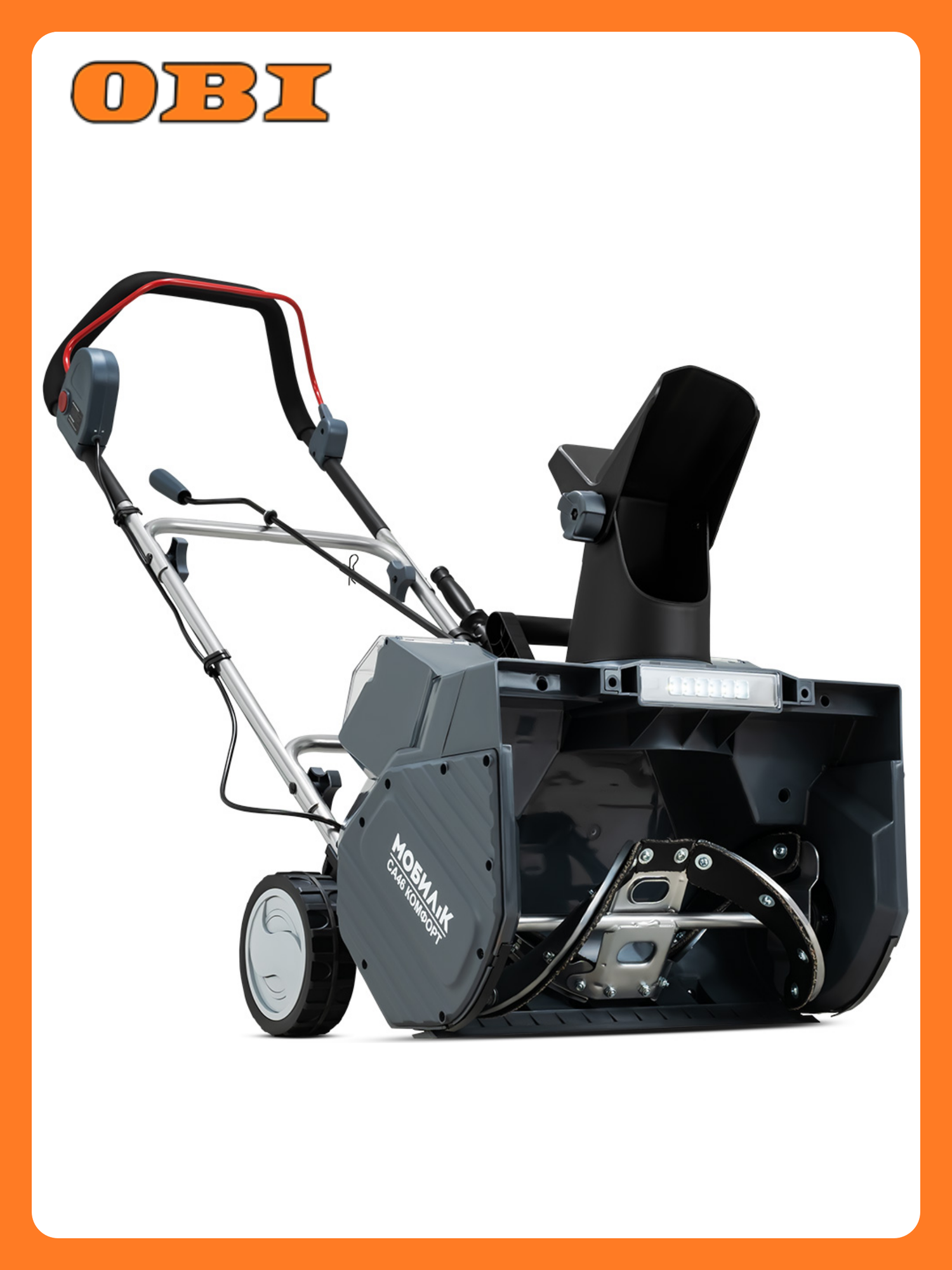 Снегоуборщик аккумуляторный мобил К CA46 комфорт 2Х20В 4Ач АКБ и З/У MBK0030893