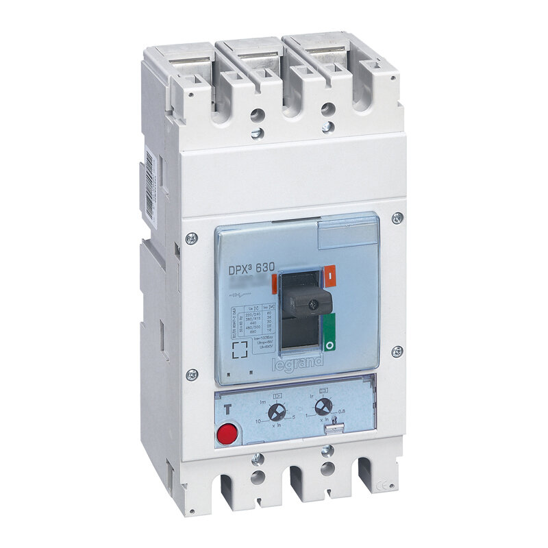 Выключатель автоматический Legrand DPX, 3 полюса, термомагнитный, 320A, 690V, IP20, 1 упаковка