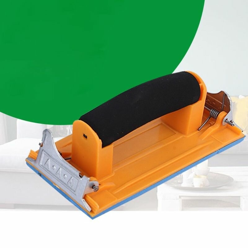 Ручная шлифовальная машина с ручкой портативный легкий держатель для наждачной бумаги