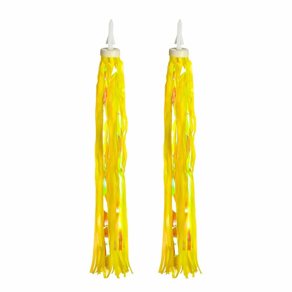 2 шт. 30 см цветные Детские Девочки Мальчики велосипед украшение руль для трехколесного велосипеда растяжки с кисточками части скутера велосипедные аксессуары