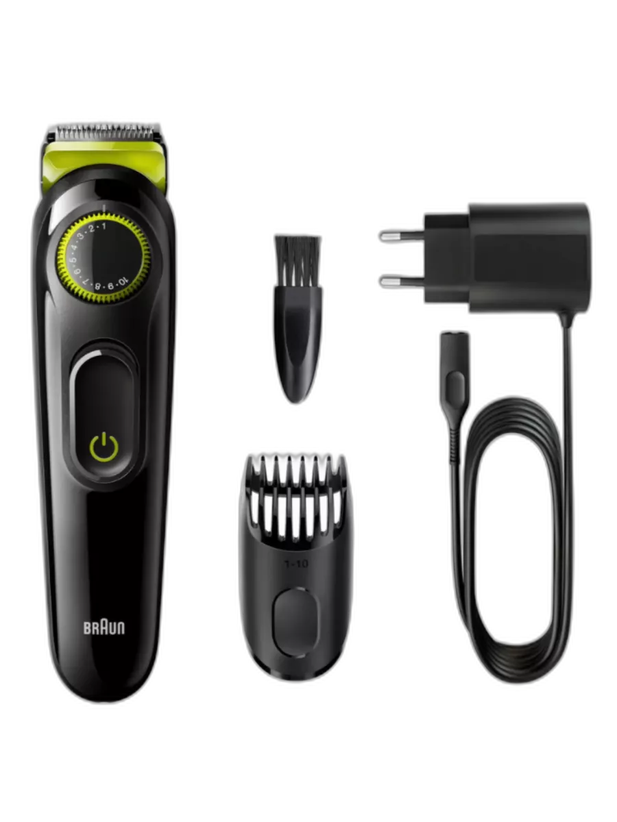 Триммер для бороды и усов BT3323 беспроводной широкий