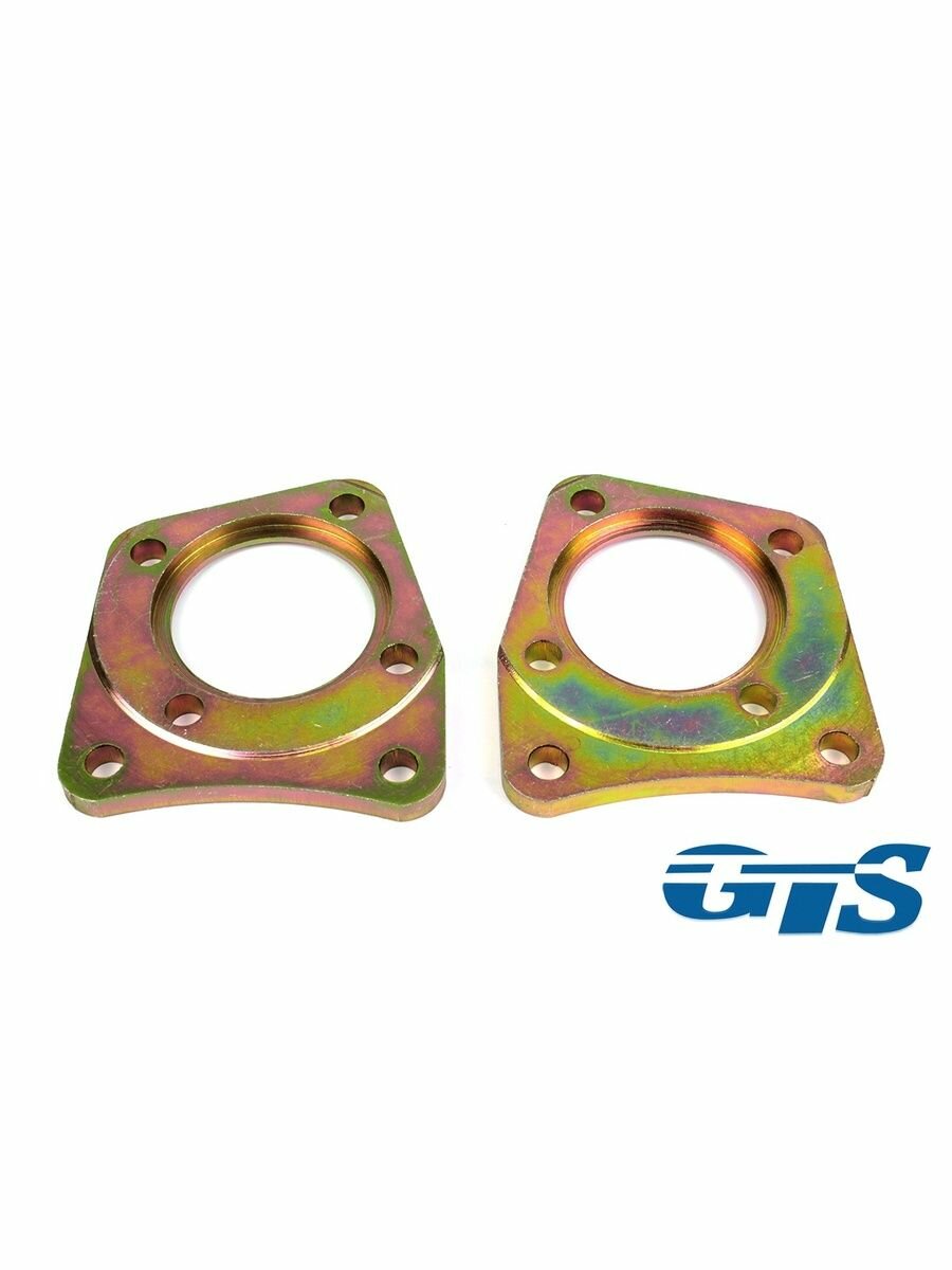 Переходные пластины GTS на а/м ВАЗ 2101-07 под суппорта 14' (2112), цельные, с проточкой