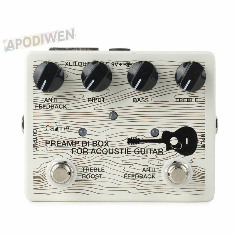 Педаль эффектов для акустической гитары Caline CP-67 Preamp and DI Box Apodiwen