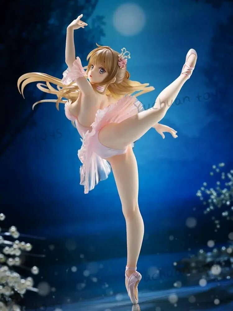 Аниме фигурка Dream Tech Swan Girl, 30 см, PVC модель