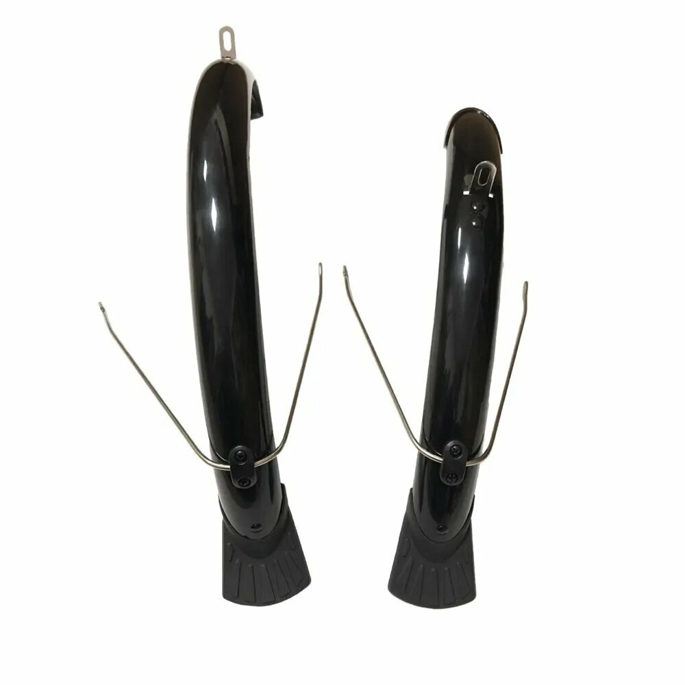 Велосипедные крылья для складных велосипедов 20 дюймов, легкие, прочные, черные, передние и задние