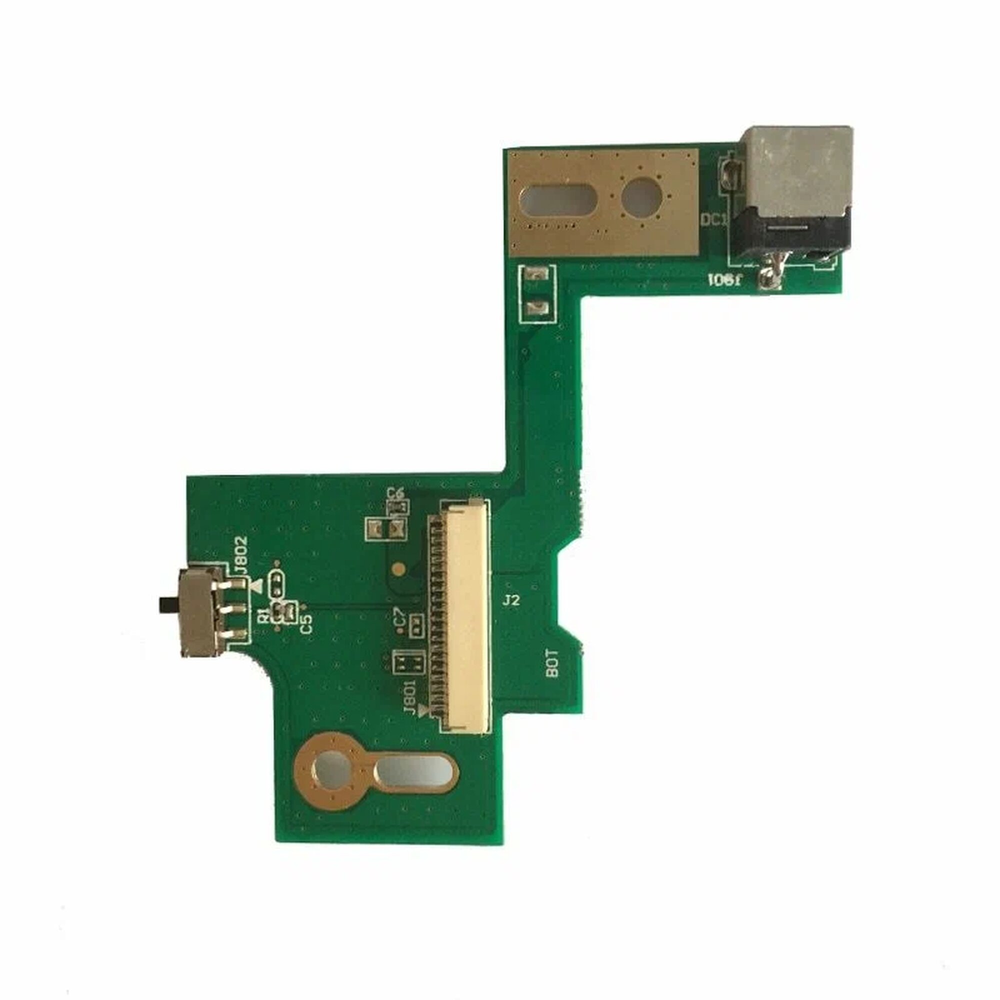 Разъем питания для ноутбука Asus N53S, N53J, N53SN, N53SM, N53SL, N53JN, N53JF, N53JQ с платой