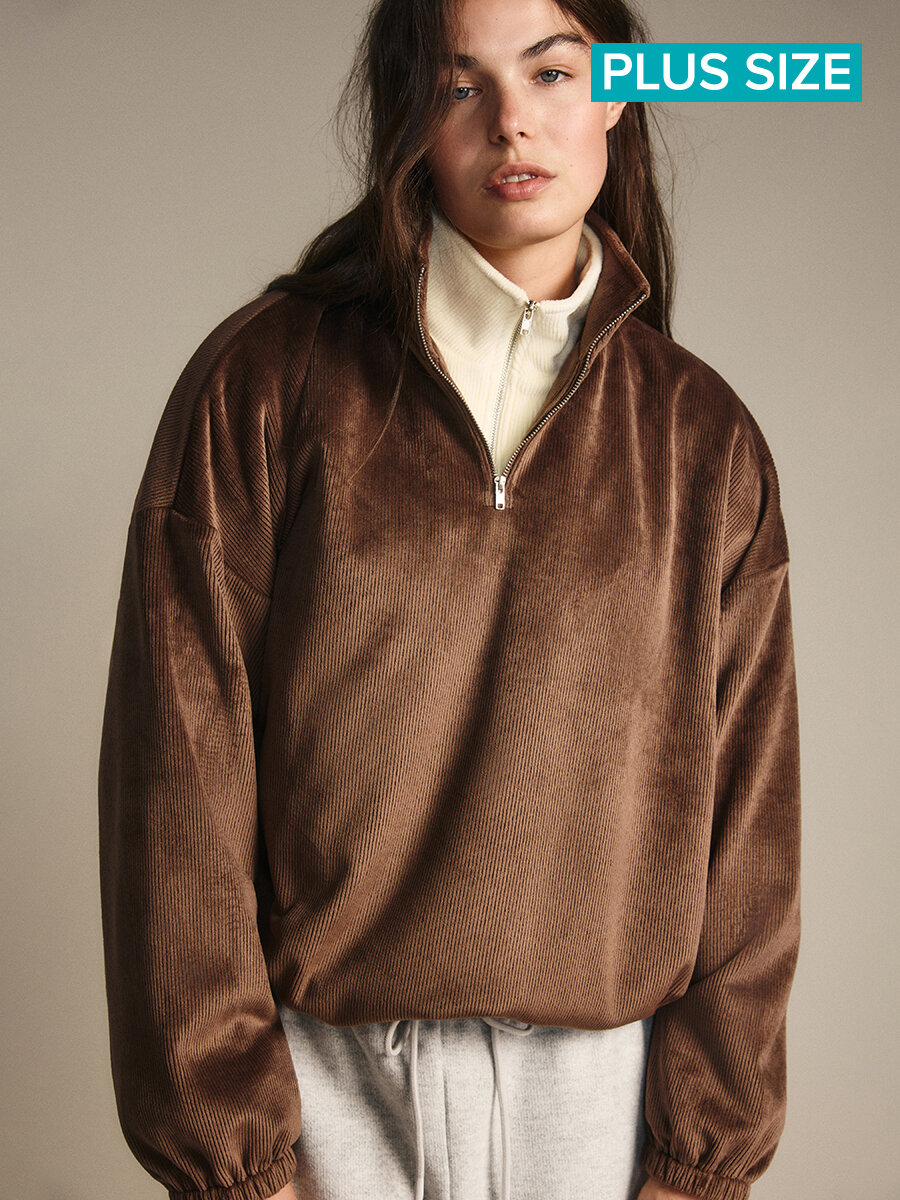 Толстовка Plus Size