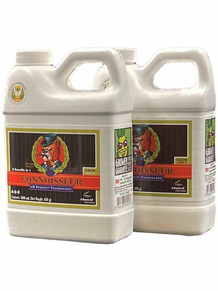 Базовое удобрение Advanced Nutrients Connoisseur Grow А+В 500 мл — фото 1