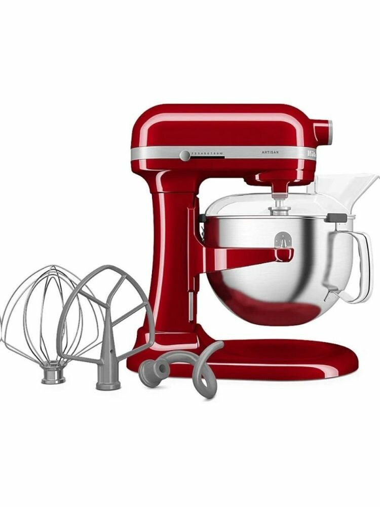 Миксер планетарный KitchenAid 5KSM60SPXEER, красный