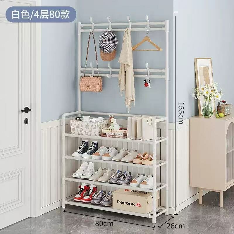 Угловой обувной шкаф с вешалкой — компактный вариант для прихожей и общежития