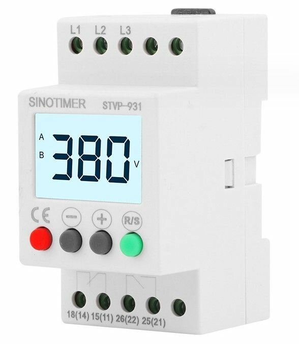 Реле контроля фаз SINOTIMER STVP-931