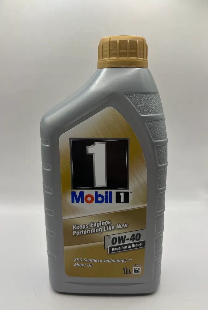 Масло моторное MOBIL 1 FS, 0W-40, 1 л. для бензиновых и дизельных ДВС, синтетическое