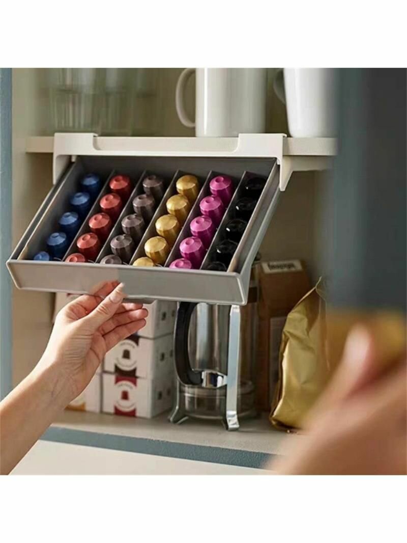 Стеллаж для хранения кофе и чая в пакетиках