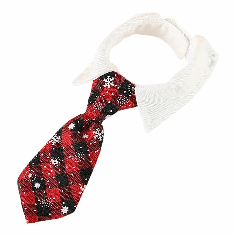 Галстук для животных в полоску / Украшение на шею для кошек, собак для фотосессий / Шарф праздничный