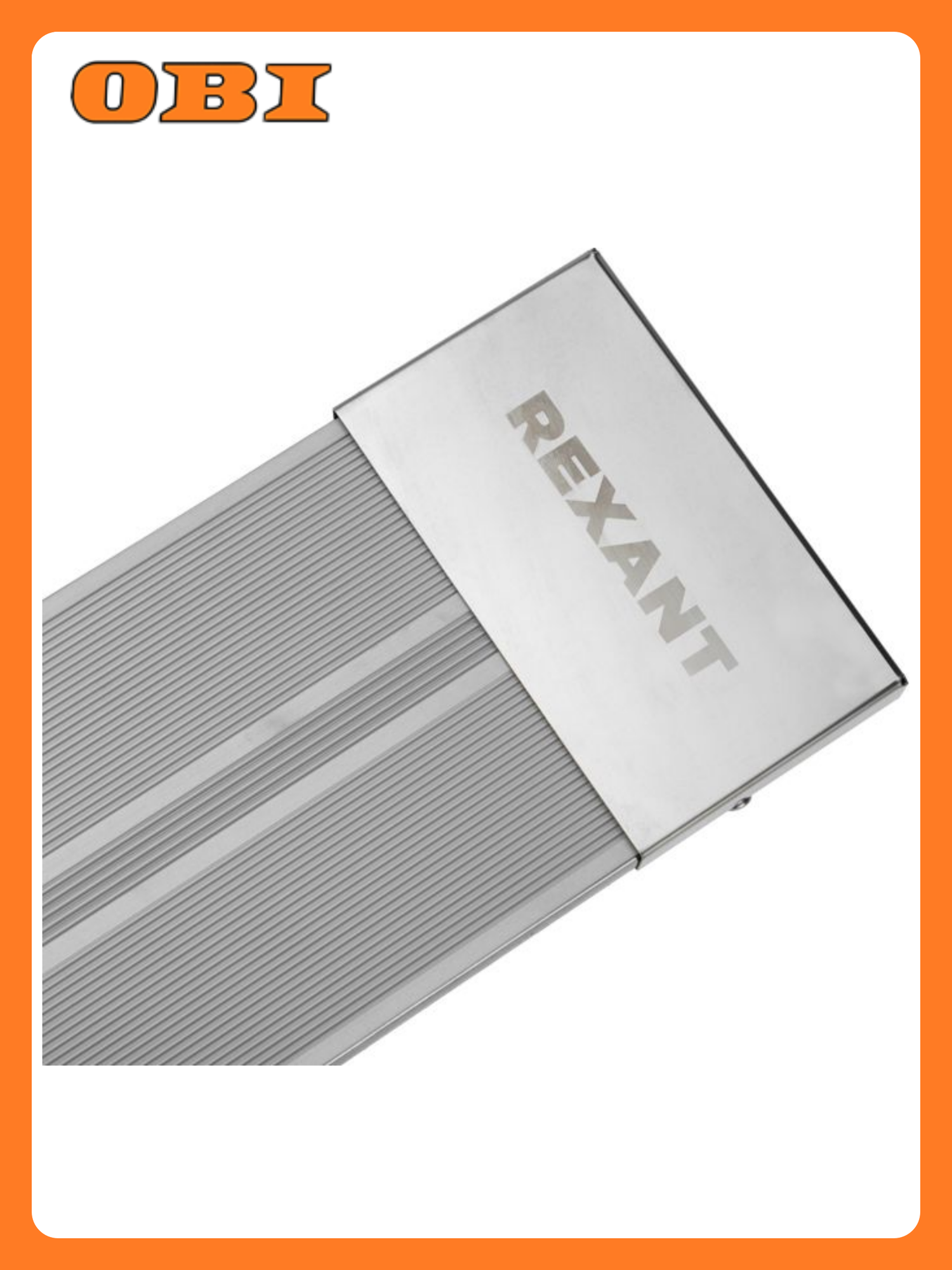 Инфракрасный обогреватель REXANT, панельный, настенный, серый, 1.3 кВт