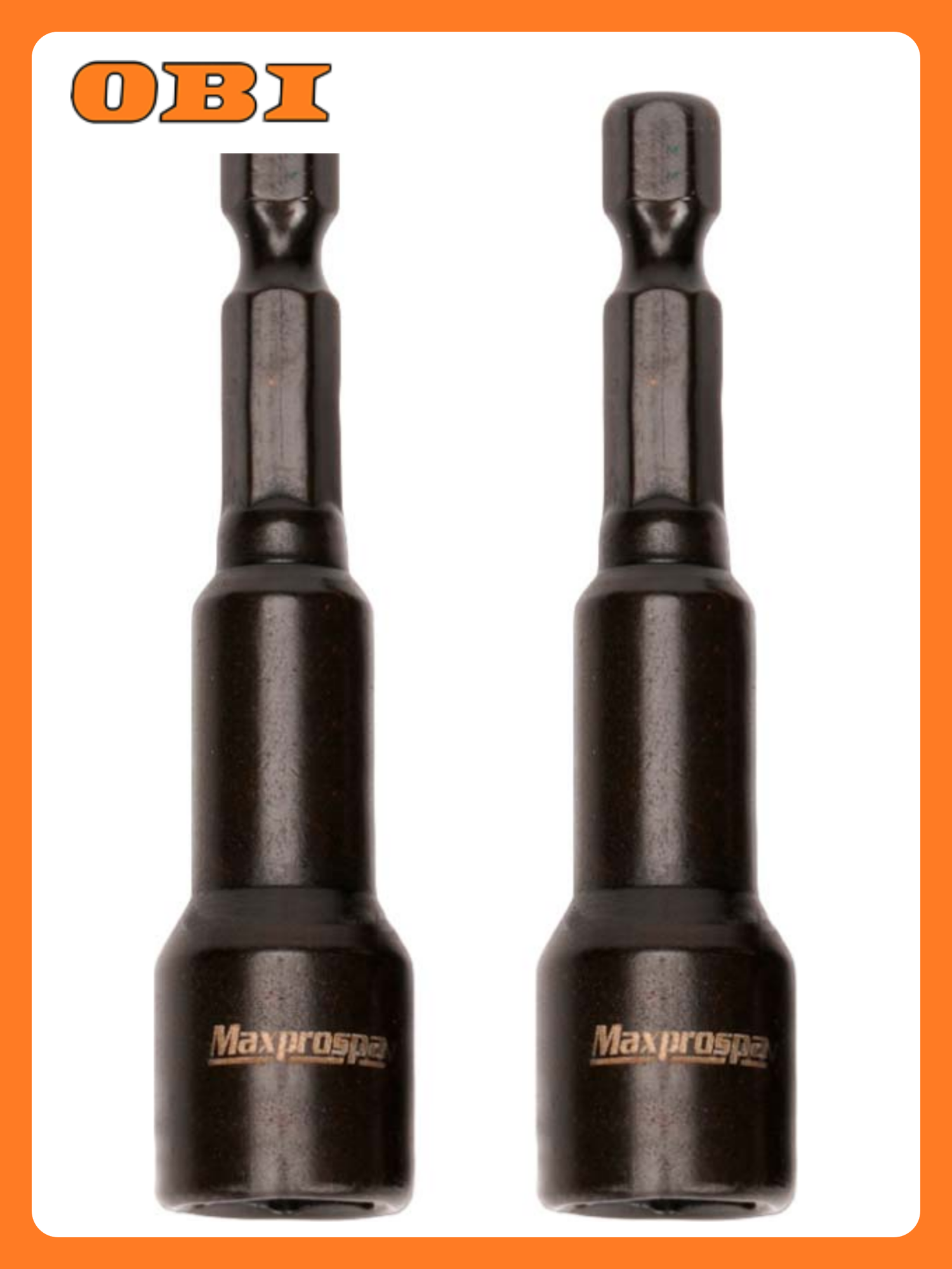 Бита Maxprospa, кованая, с торцевой головкой, 10x65 мм, 2 шт.