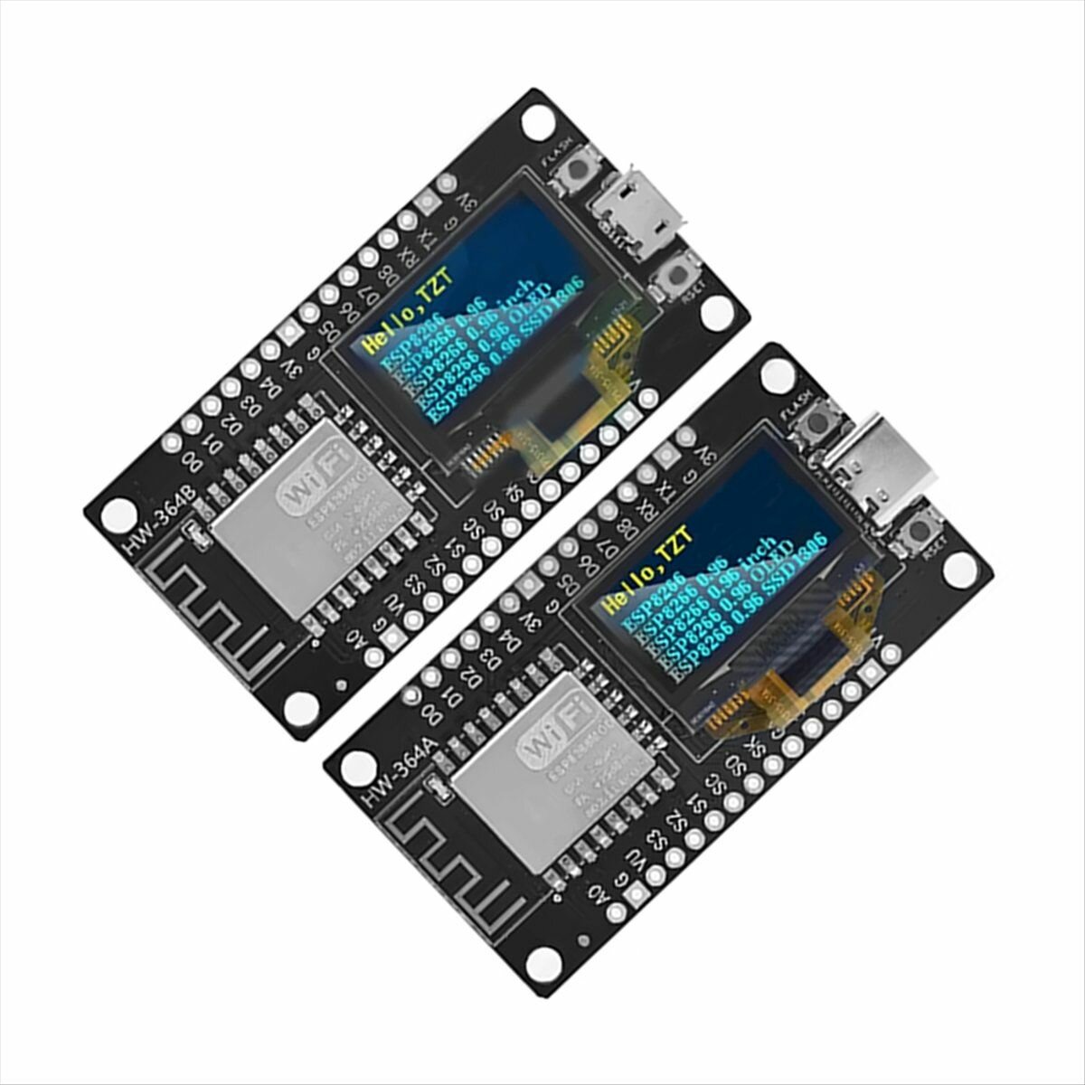 Плата Разработки ESP8266 V3 С 0,96-Дюймовым OLED-Дисплеем CH340 B Wi-Fi модуль USB-UART