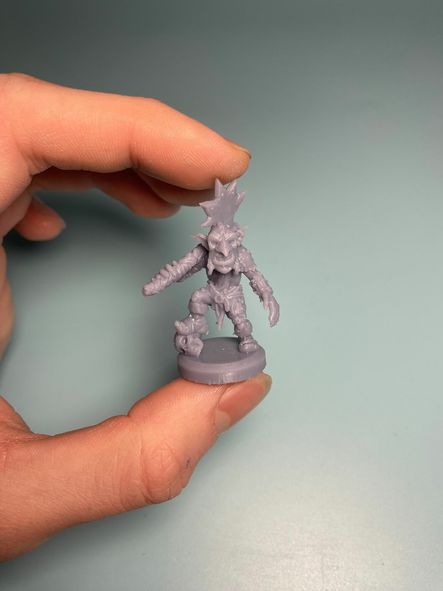 Миниатюра для покраски Гоблин-убийца D&D, 4.5 см