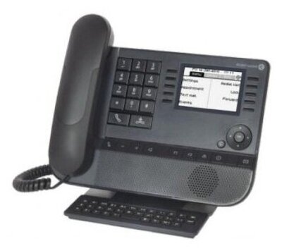 Системный телефон Alcatel-Lucent 8039S черный