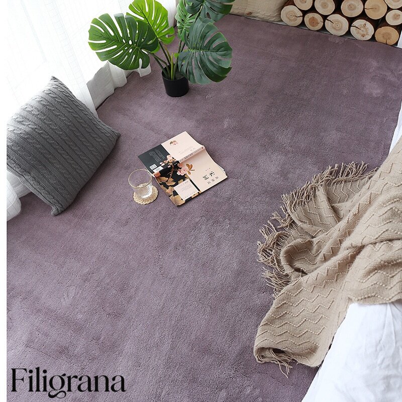 Коврик для пола Filigrana для гостиной, офиса, спальни, очень мягкий плюшевый.60cm*160cm