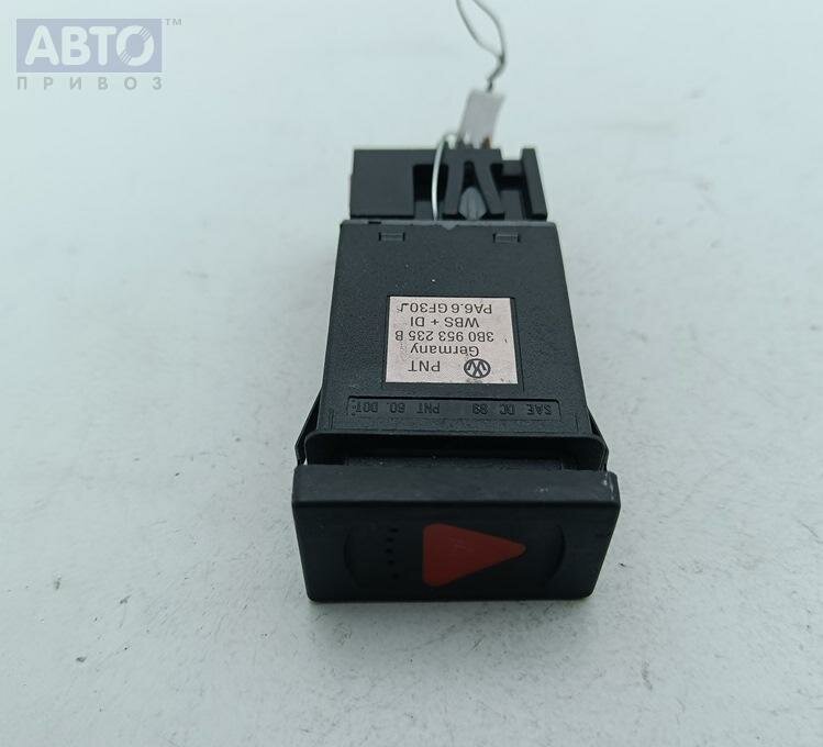 Кнопка аварийной сигнализации (аварийки) Volkswagen Passat B5