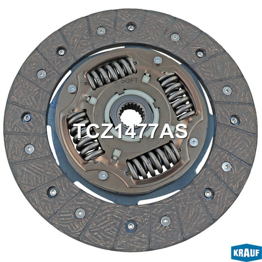 KRAUF TCZ1477AS Диск ведомый