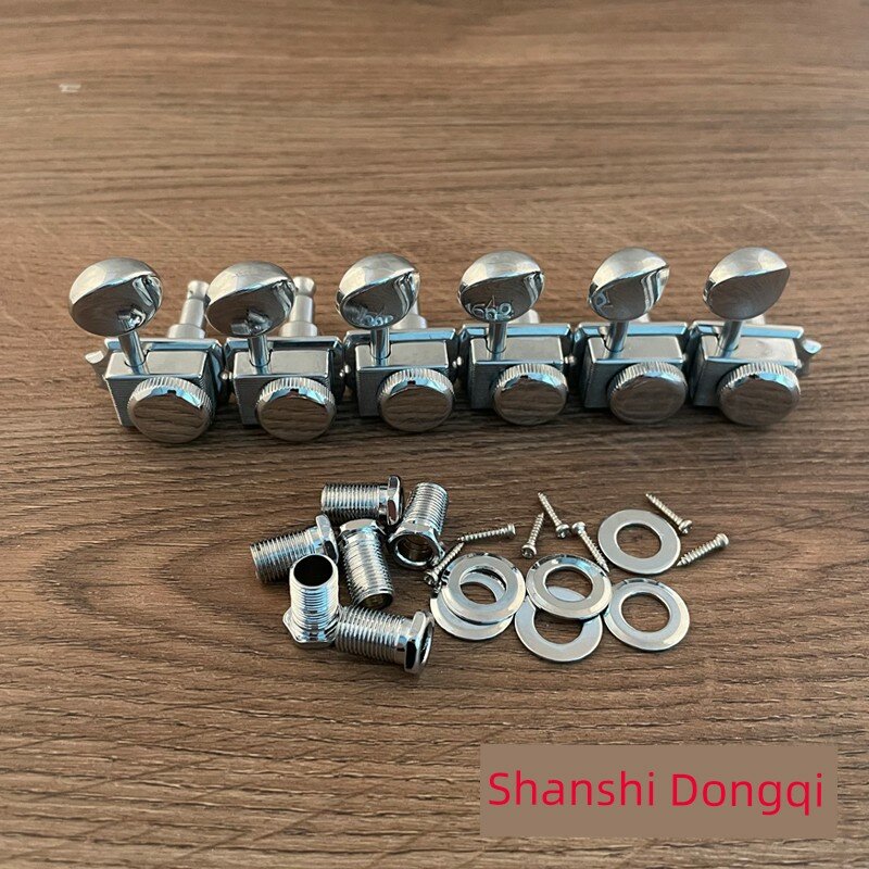 Комплект GOTOH ST TELE KD91 винтажного стиля с фиксатором, отверстие 10 мм, 1 ряд по 6 штук
