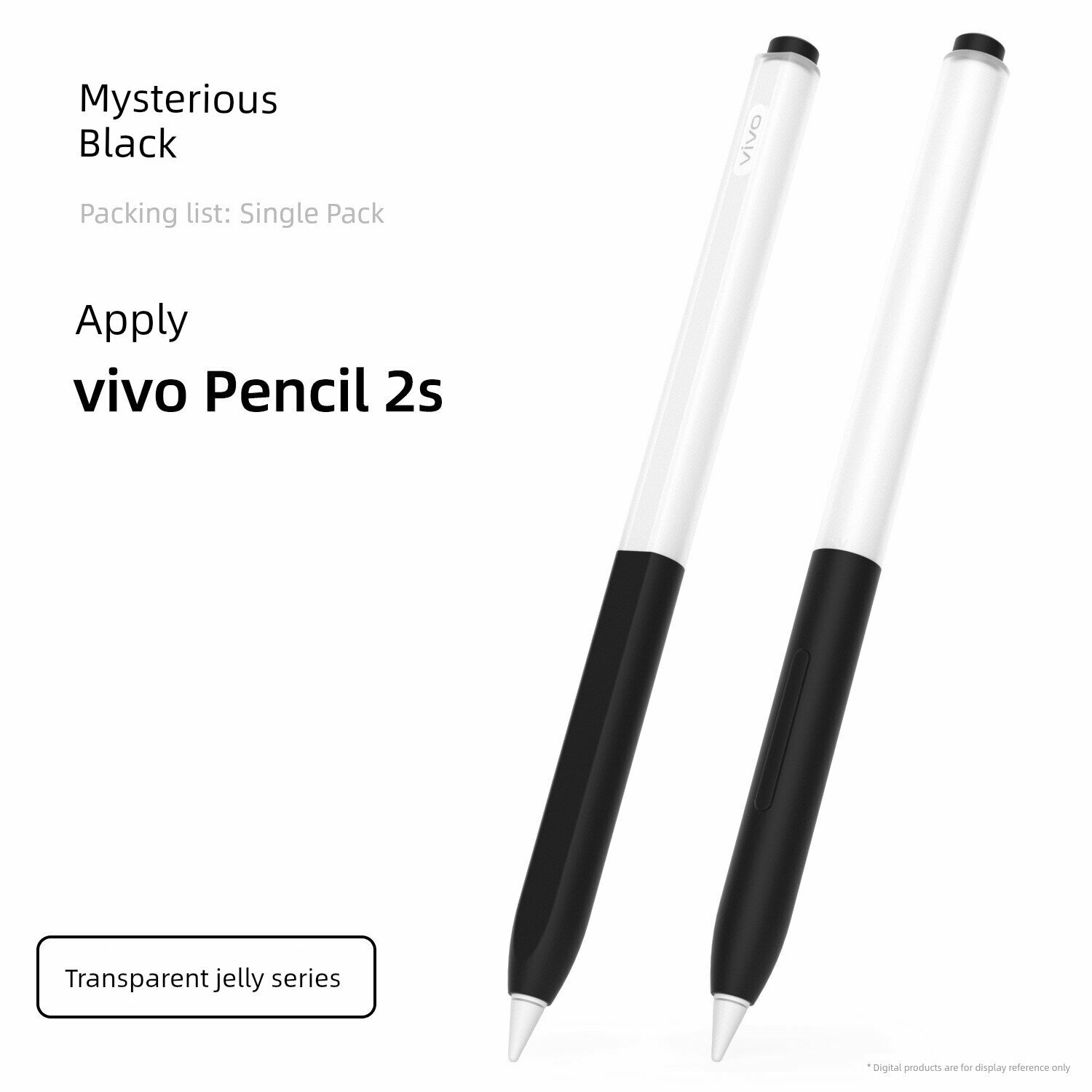 Подходит для VIVO Pencil2S, чехол для ручки, Pad 3, стилус для планшета, противоскользящий желе, защитный чехол, мягкий