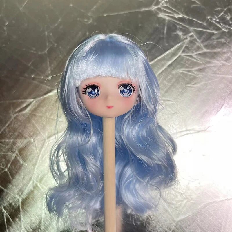 DIY аниме кукла голова или целая кукла 1/6 BJD пластик 14+ 1, with body B
