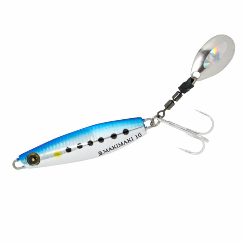 Пилькер Hayabusa FS434 Jack Eye Makimaki 7g #1 UV Blue Sardine