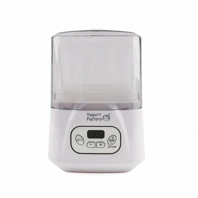 Йогуртница для приготовления термостатного йогурта в баночках,1 л, Ферментация натто/рисового вина, Регулируемая температура