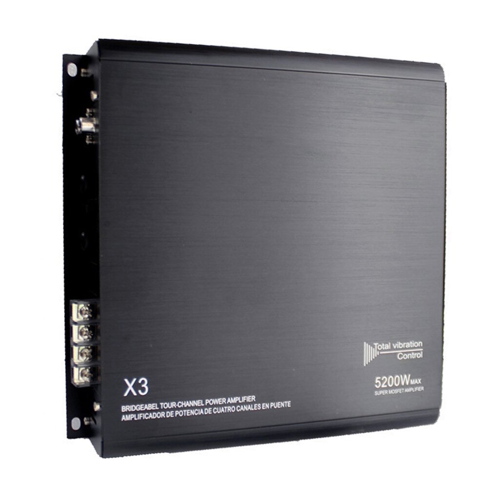 2-канальный автомобильный стереоусилитель, выходная мощность, предотвращение короткого замыкания, 5200 Вт